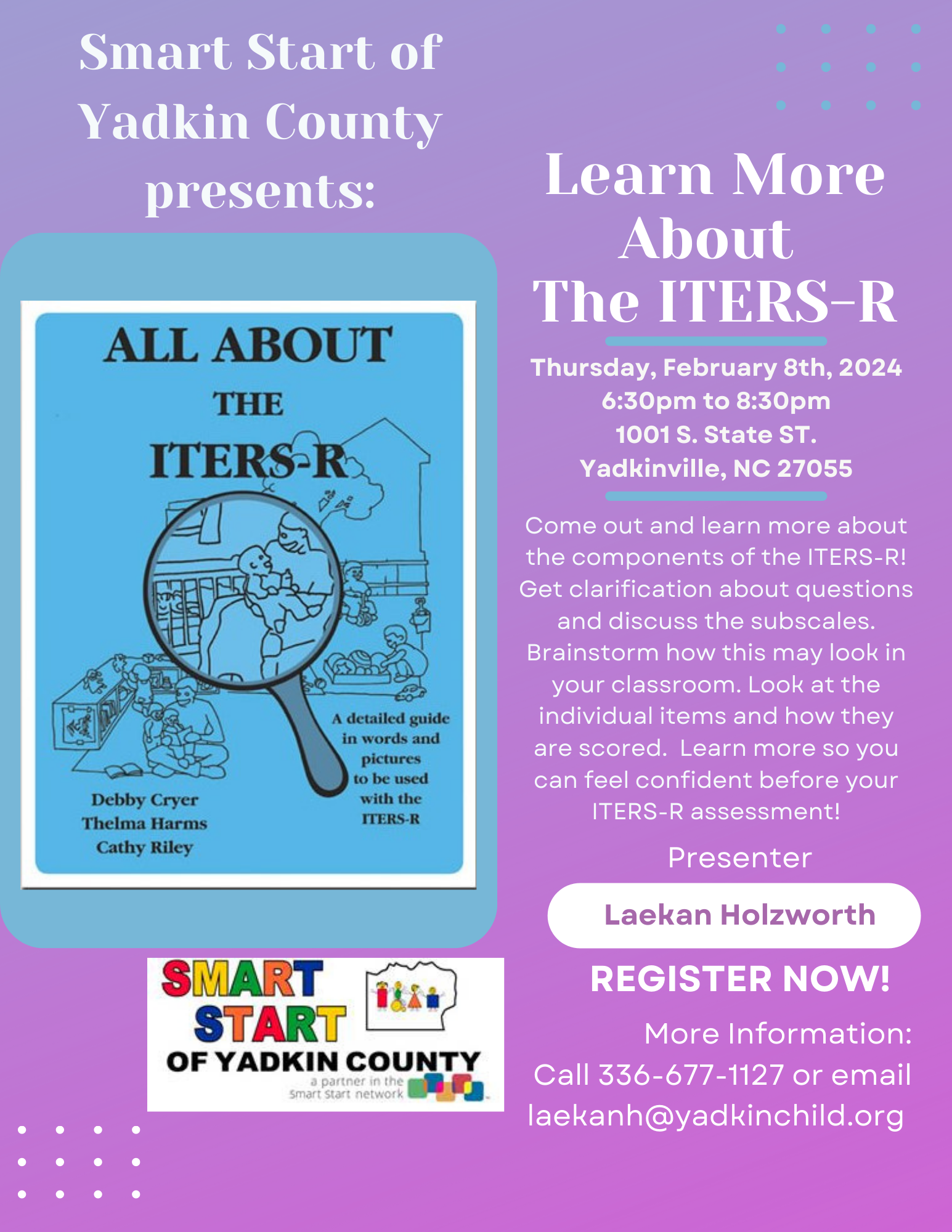 Smart Start of Yadkin County | A Partner in the Smart Start Network